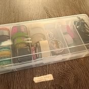 Rayher 39215000 Perlen Sortier-/Multifunktionsbox, Aufbewahrung für bis ...