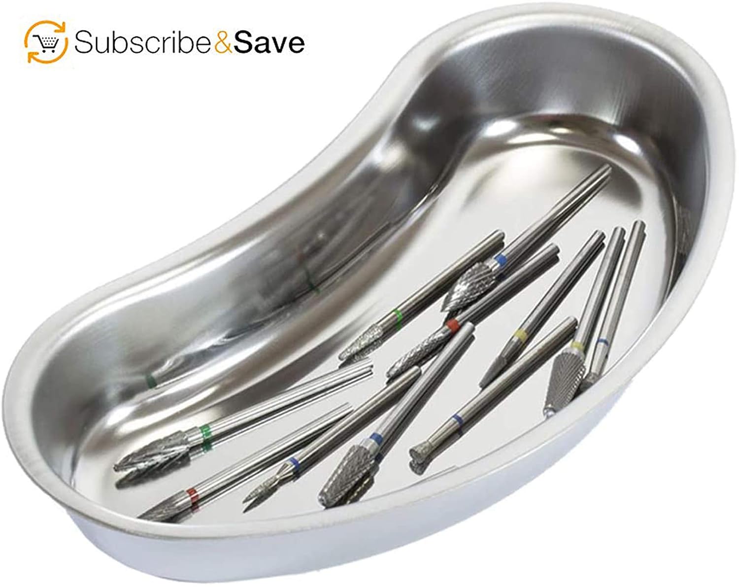Stainless Steel Kidney Tray 15cm. Emesis Basin 12 Oz. Kidney Shaped ...