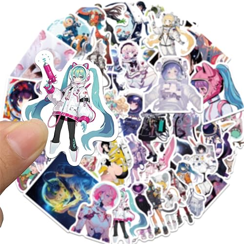 50PCS Cartoon Stickers Cute Cartoon Anime Stickers Vinyl Waterproof ...