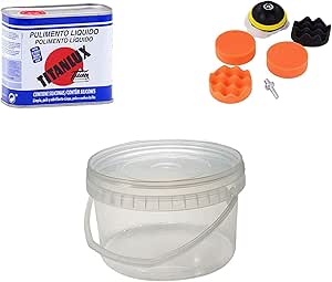 TITANLUX M30738 - Pulimento liquido 080 375 ml + Set Kit de Rueda de ...