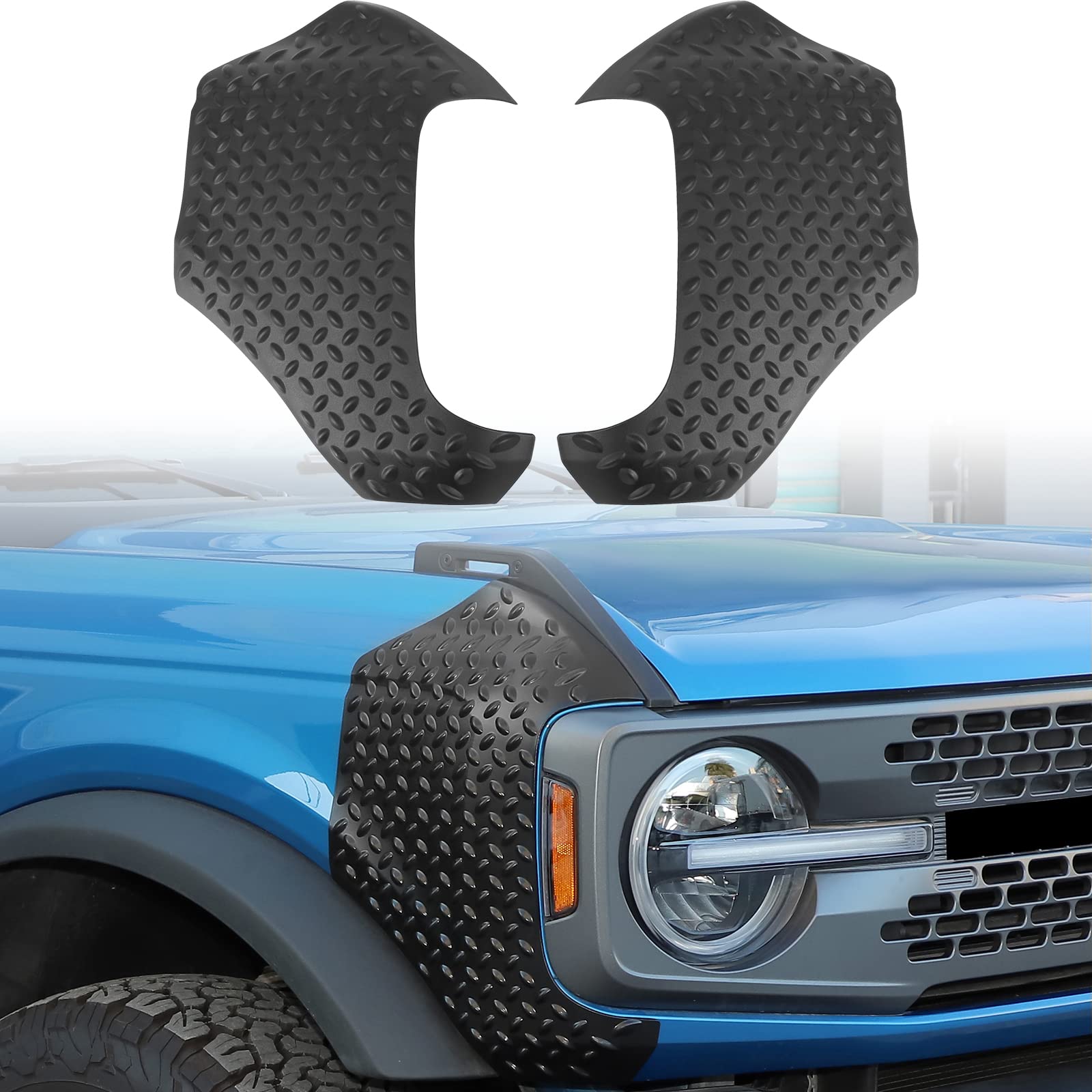 RT-TCZ for Bronco Front Corner Guards Protector, Edge Guards Exterior ...