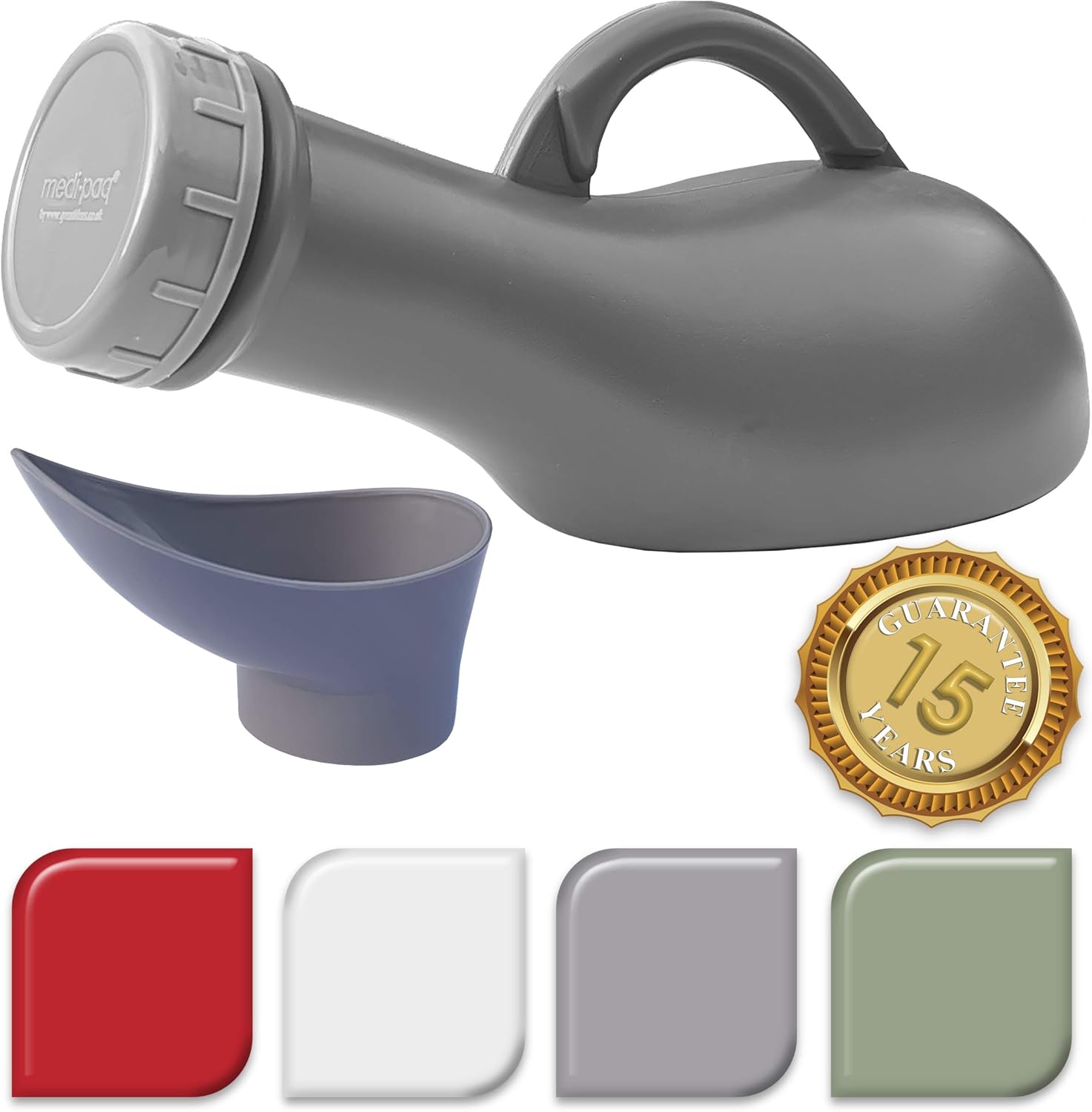 Medipaq® Leakproof Unisex Portable Urinal - Ideal for Car Travel ...