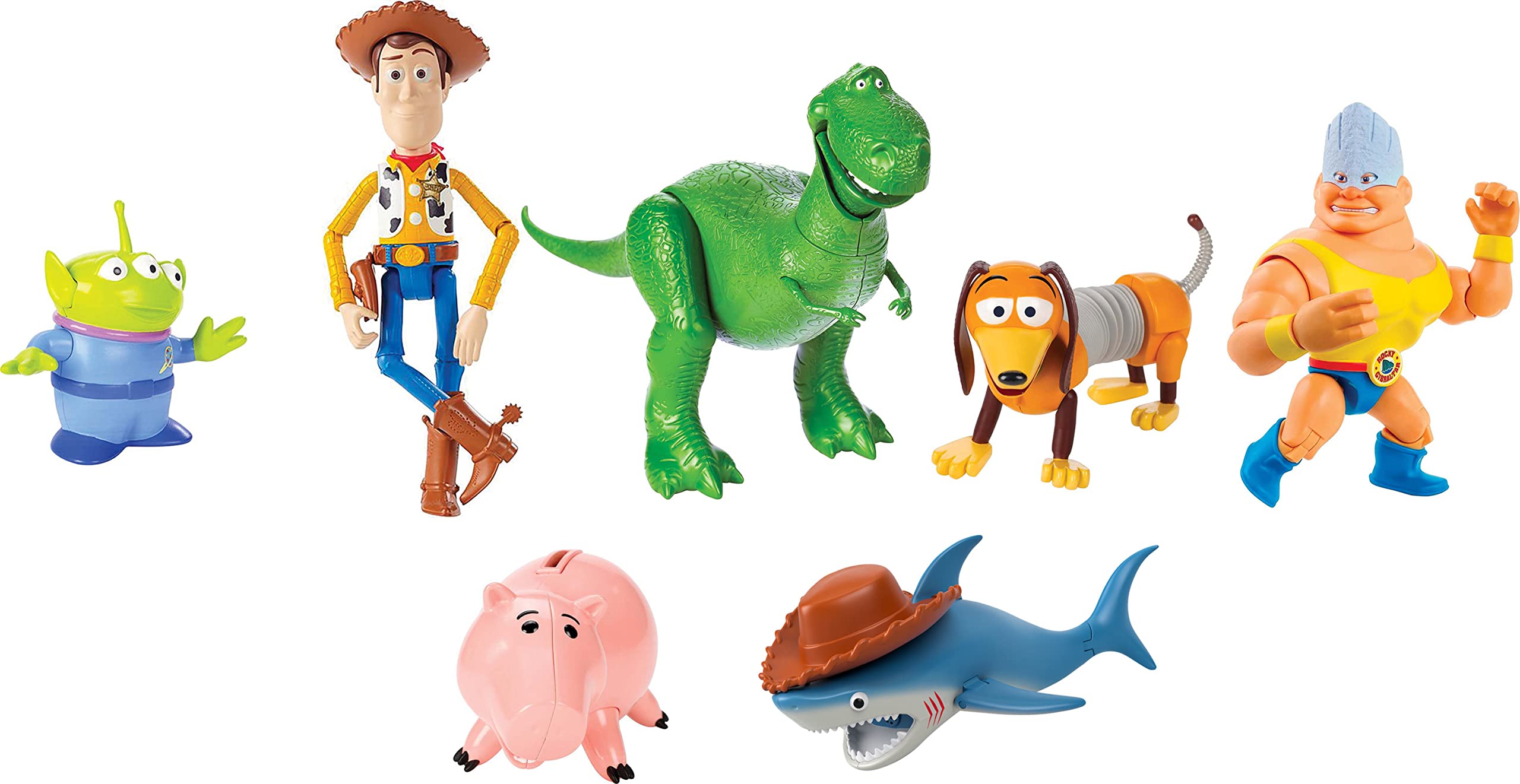 Mua Mattel Disney and Pixar Toy Story Set of 7 Action Figures with ...