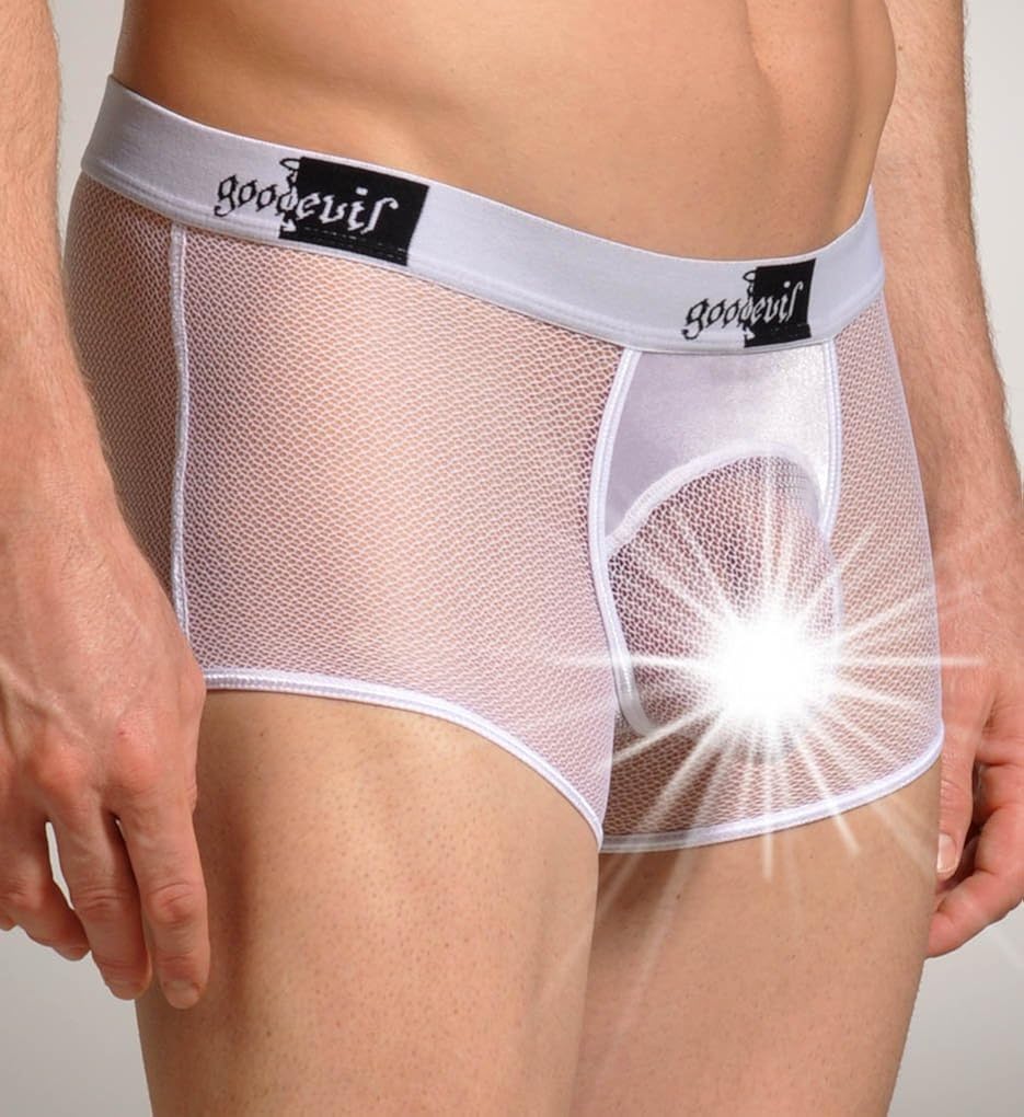 Good Devil Underwear, Net Boxer, highly transparent: Amazon.co.uk: Clothing
