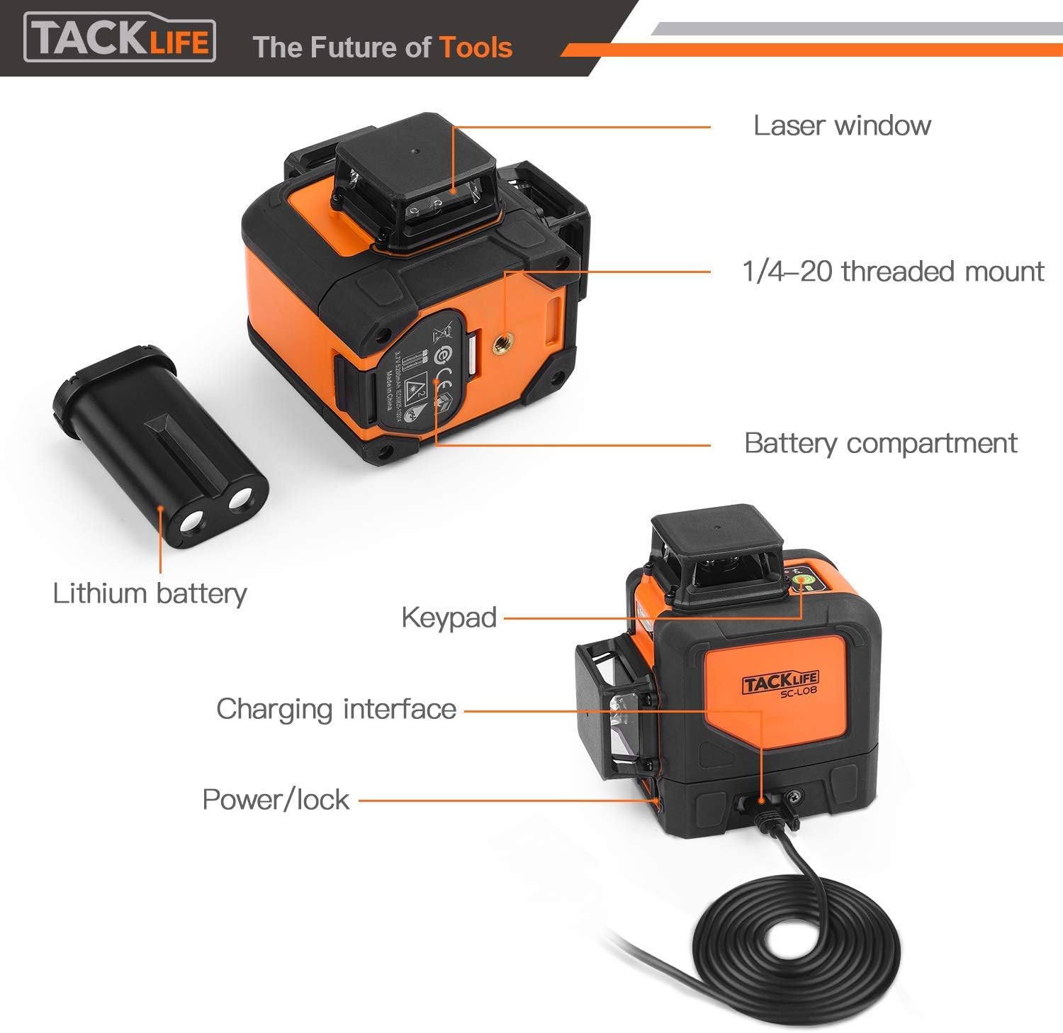 Laser Level with Pulse Mode,3D Green Beam Cross Laser with 12 line Self ...