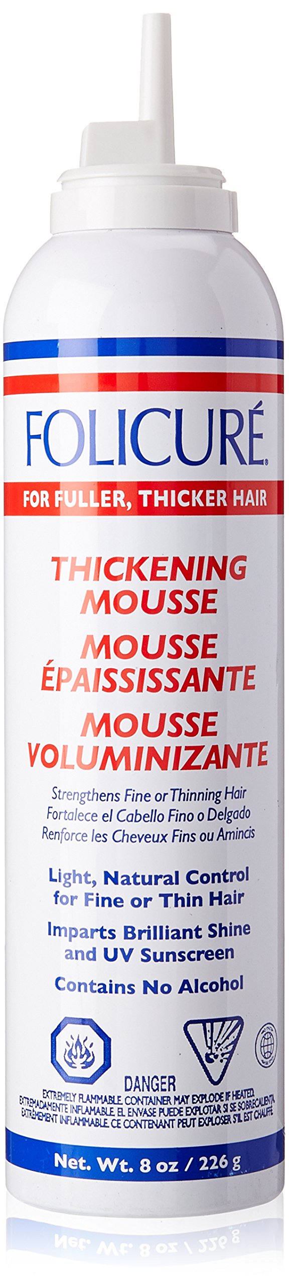 Amazon.com : Folicure Flex Hold Aerosol Hairspray, 10 Ounce : Hair ...