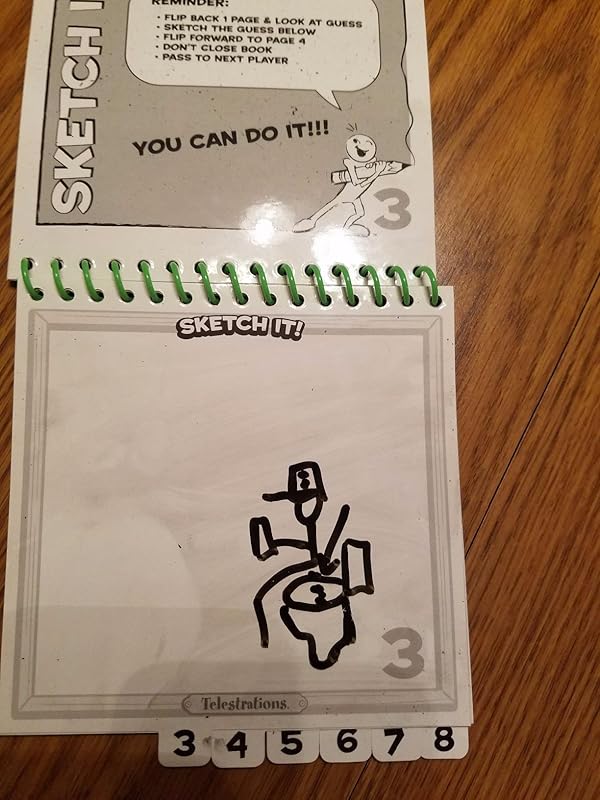 12 Player Telestrations Party Game | Mind Games Canada