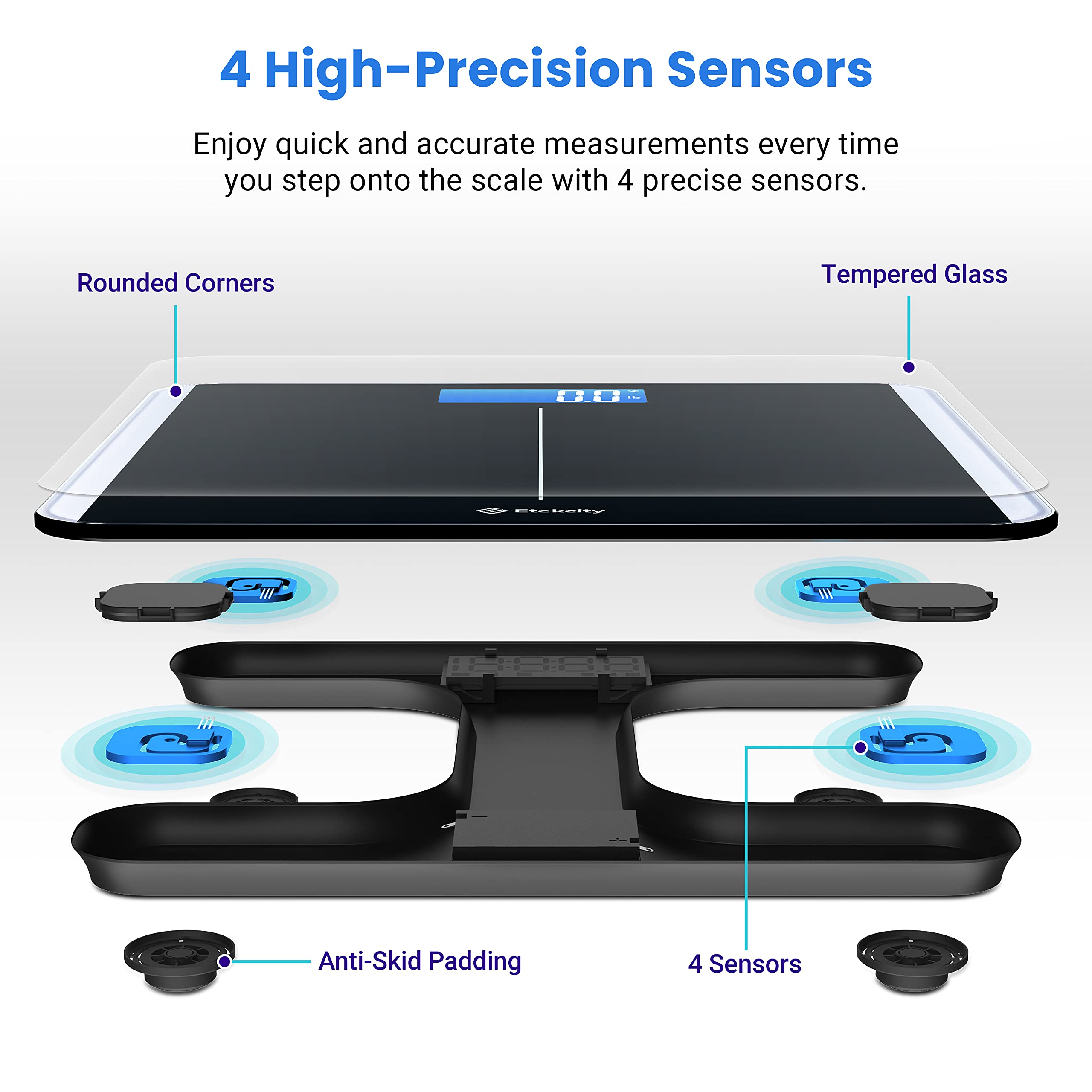 Mua Etekcity Smart Scale for Body Weight and BMI, Bathroom Digital ...