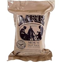 Amazon.com : Beef Patty, Jalapeno Pepper Jack MRE Meal - Genuine US ...