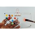 Amazon.com: 12 Color Grid Paint Box,Portable Sketchbook Palette ...
