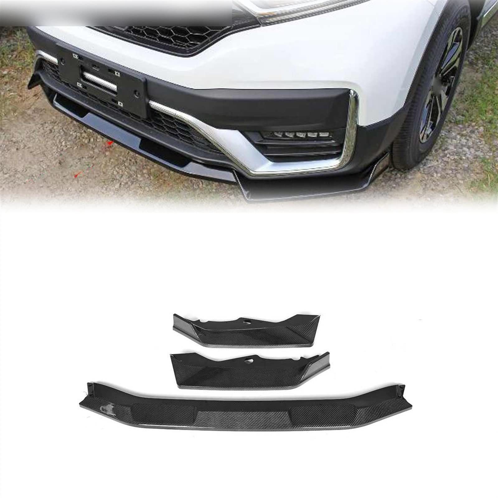 Mua Car Spoiler Removable Car Front Lip Chin Bumper Spoiler Splitter ...