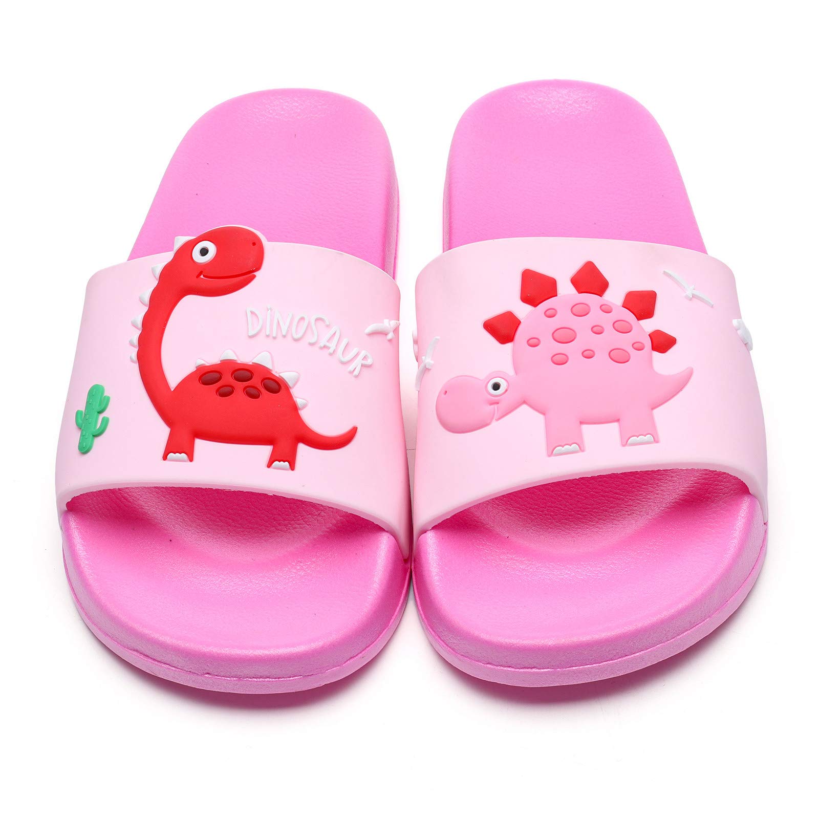 MEMON Toddler Little Kids Dinosaur Beach/Pool/Shower Slides/Anti-Skid ...