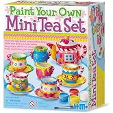 Amazon.com: PullCrease 45 Pcs Spring Paint Your Own Tea Kit Craft DIY ...