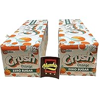 Crush Zero Sugar Orange Soda, 12 Fl Oz Cans, 12 Pack, 50% OFF