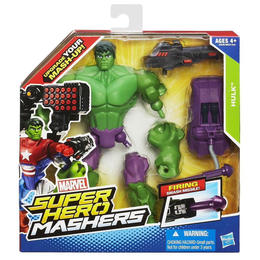 Amazon.com: Marvel Super Hero Mashers Hulk Figure 6 Inches: Toys & Games