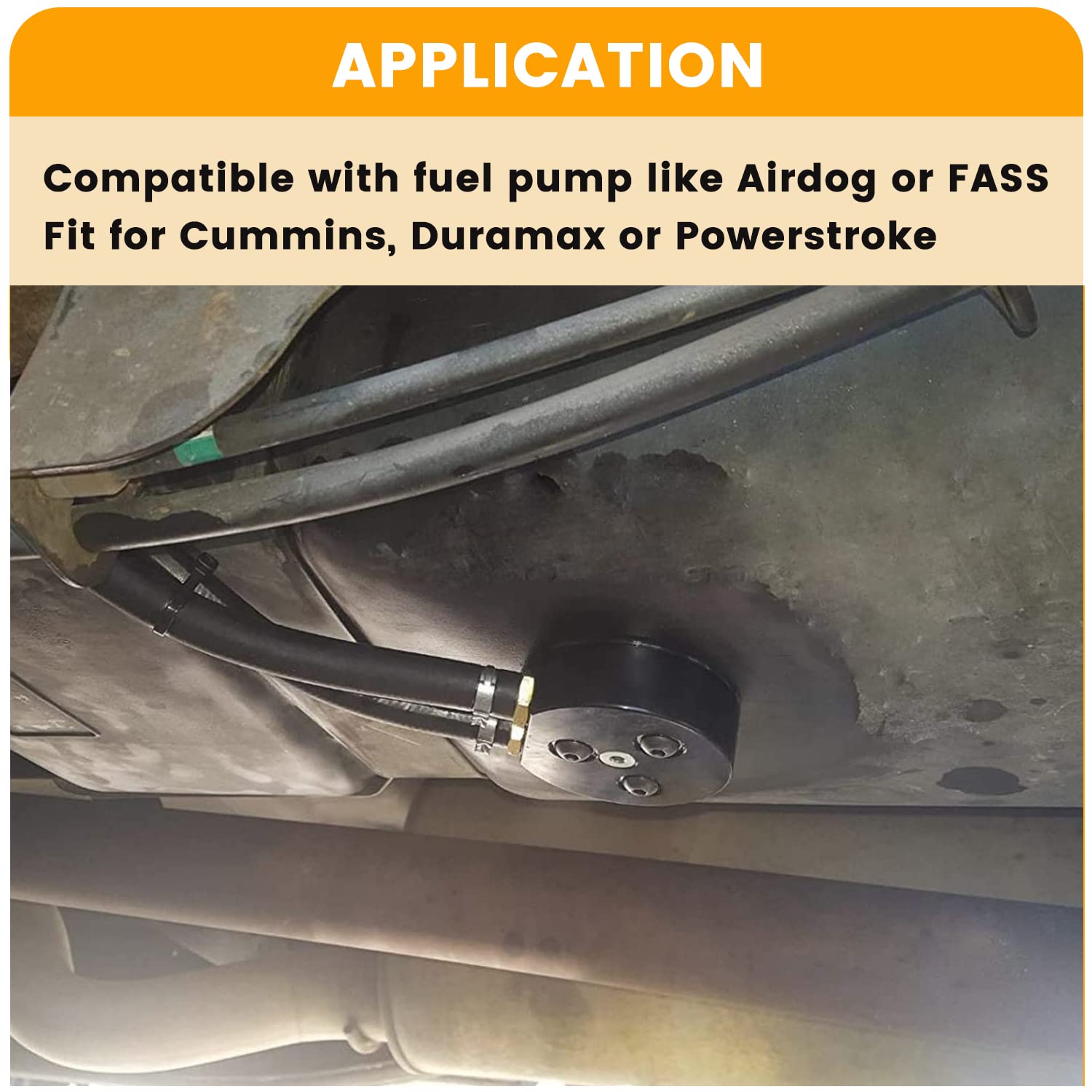 Mua Diesel Parts Fuel Tank Gas/Diesel Integrated Return Dual-Port Sump ...