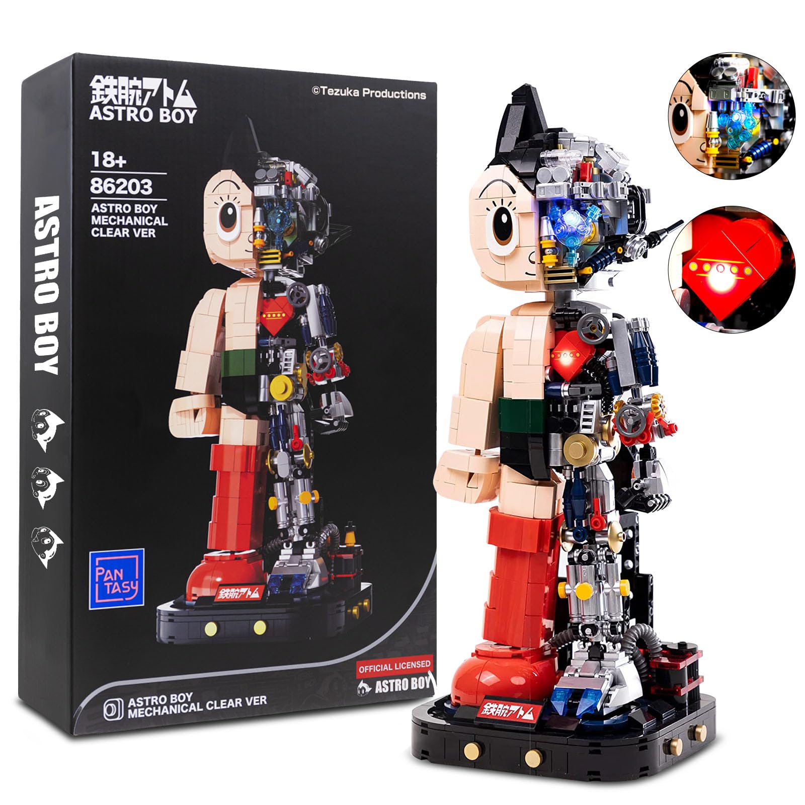 Mua BRICKKK PANTASY Astro Boy Building Kit Cool Building Set for Adults ...