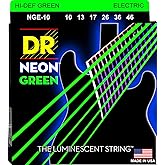 Amazon.com: DR Strings HI-DEF NEON Electric Guitar Strings (NUSAE-9 ...