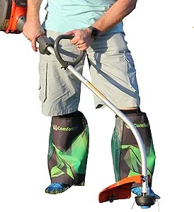 Amazon.com: ComfortTrim Leg Guards for Weed Eating, Trimming & Mowing ...