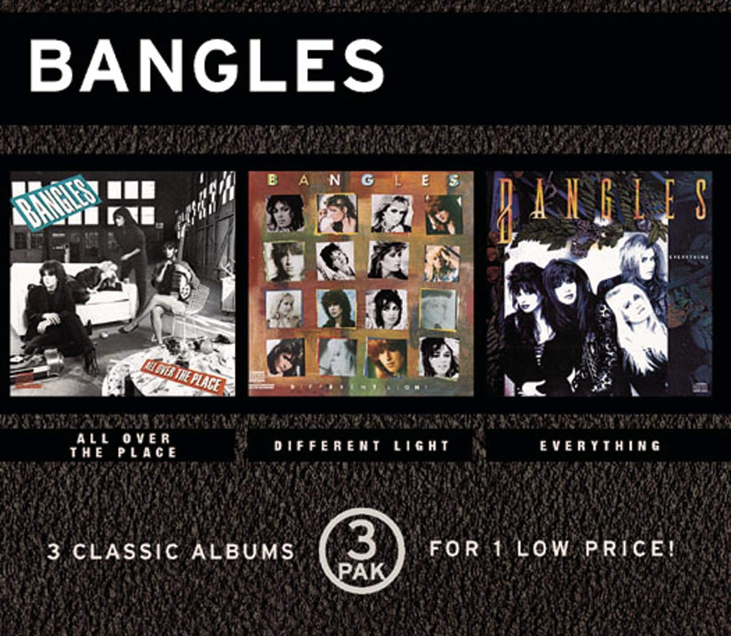 The Bangles - All Over The Place/A Different Light/Everything - Amazon ...