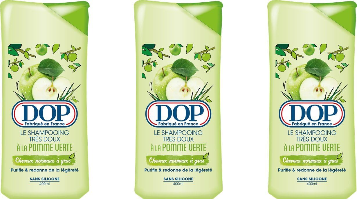 Dop - Very Gentle Shampoo with Green Apple for Normal to Oily Hair ...