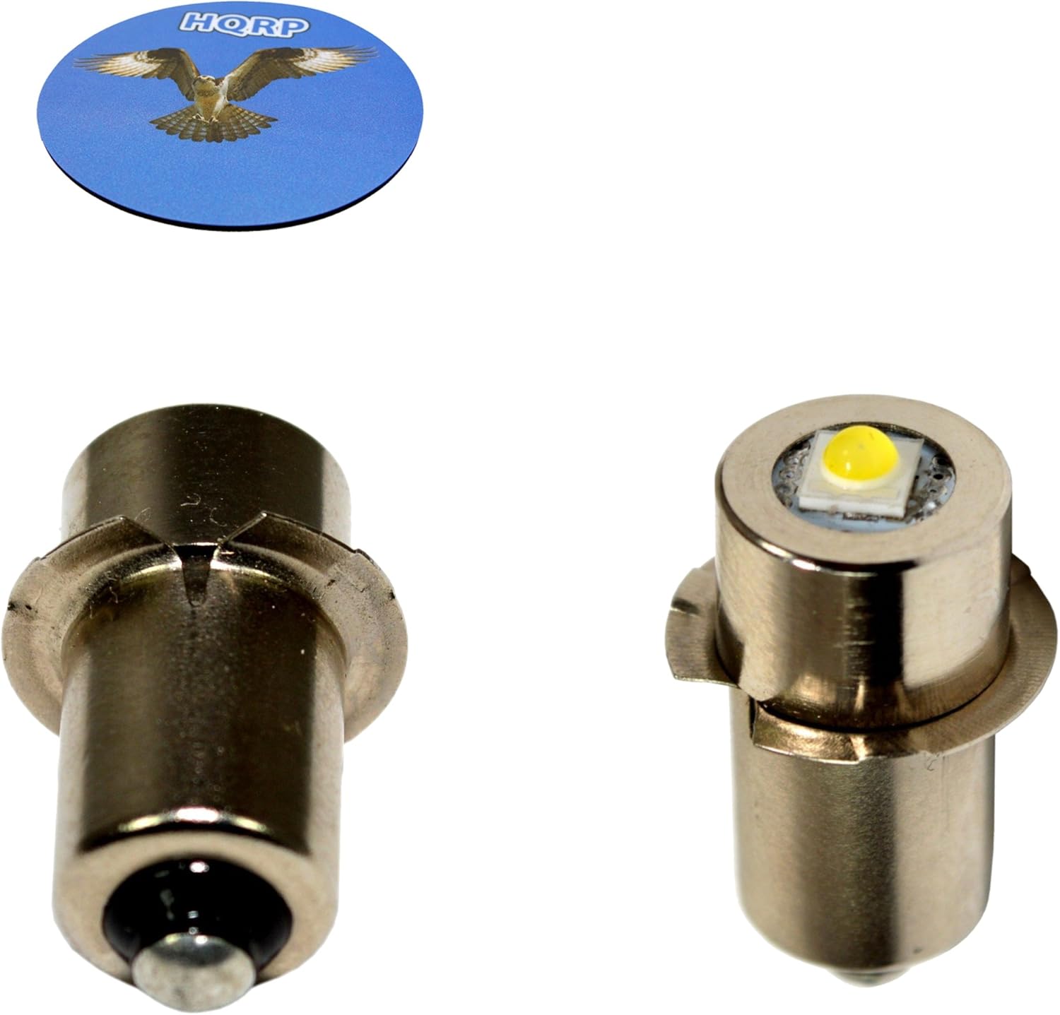 HQRP 2-Pack LED Upgrade Bulb for Bosch 2609200306 2610924979 2610920841 ...