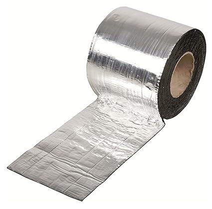 Reparaturband Bitumen - Silber (alu) - 10 m x 200 mm - Hochwertiges ...