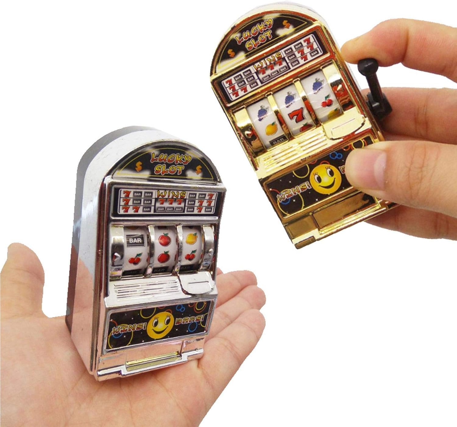 Slot Machine Toys, Mini Casino Lucky Lottery Game Machine Bar And Slot ...