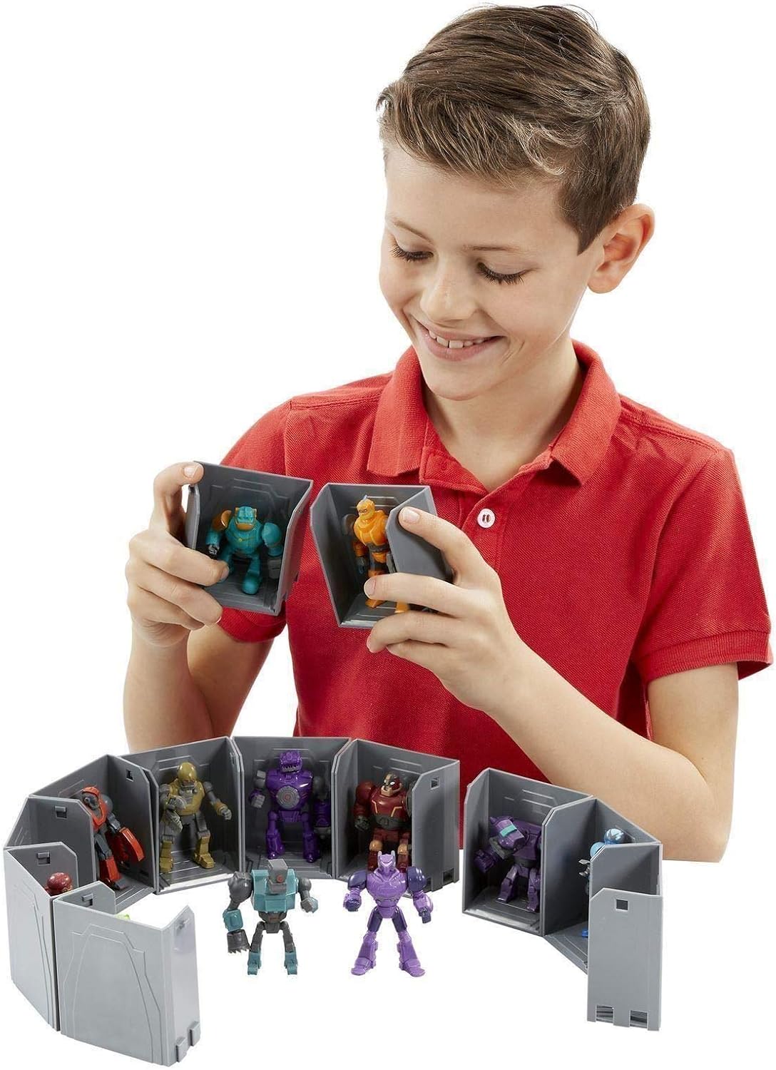 robozuna 6cm Battle ‘N’ Build Figure – Clunk – BigaMart