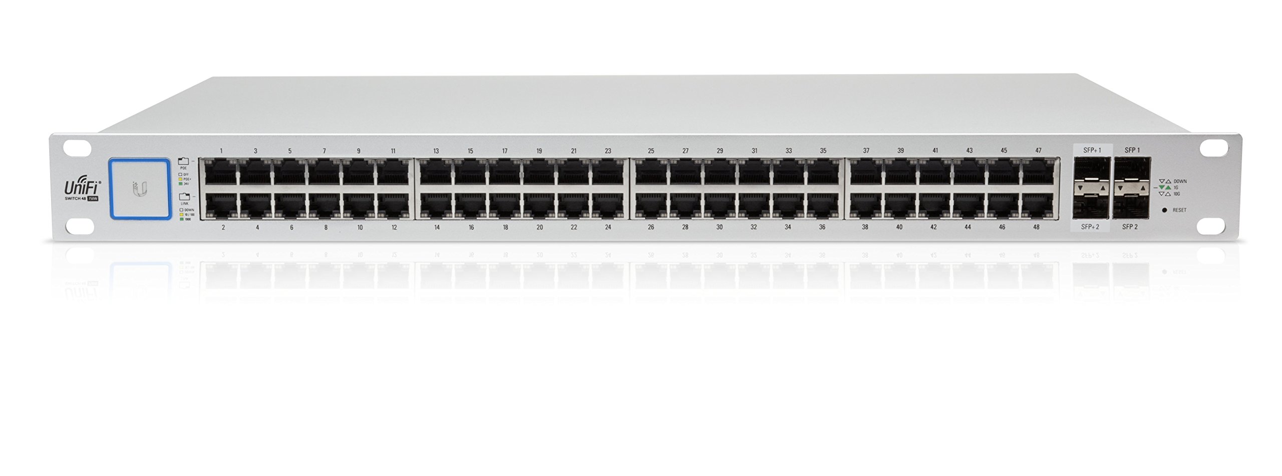Ubiquiti UniFi Switch 48 Port US-48-750W Managed PoE+ Gigabit Switch ...