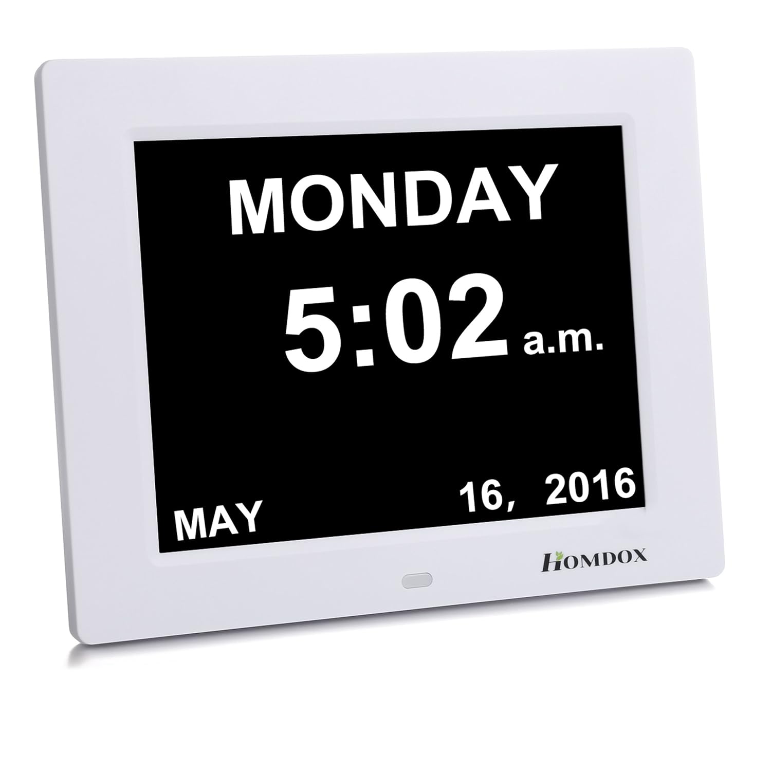 Qi Wireless Power Bank, Clock with Extra Large Time and Date, Magnetic ...