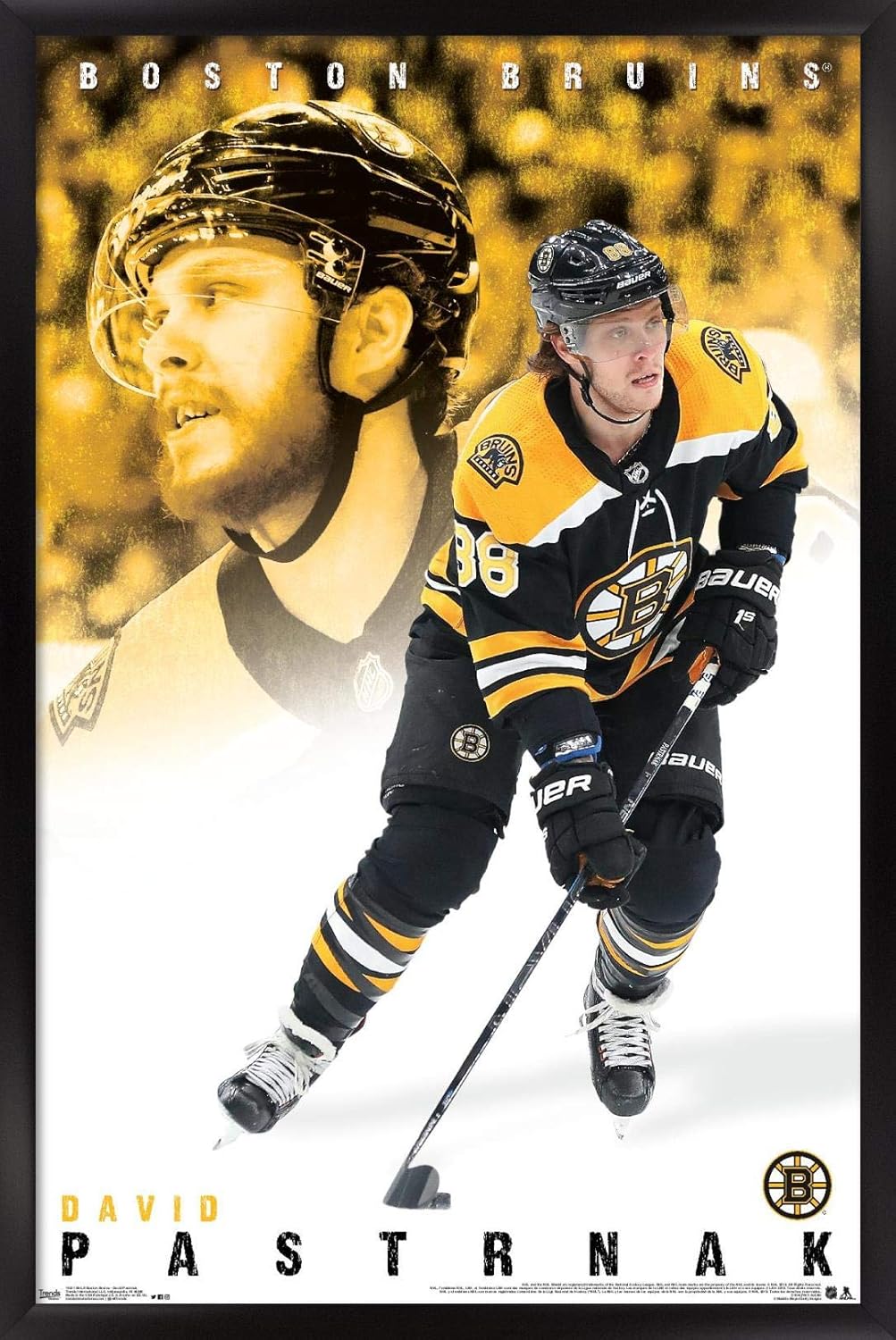 Amazon.com: Trends International NHL Boston Bruins - David Pastrnák 19 ...