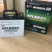 Amazon | ATLASBX [ アトラス ] 国産車バッテリー [ Dynamic Power ] AT (MF) 60B24L | カーバッテリー | 車＆バイク