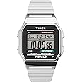 Amazon.com: Timex Men's T78587 Classic Digital Silver-Tone Stainless ...