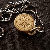 Compass Necklace, Mecarmy Keychain Compass with High Sensitivity ...