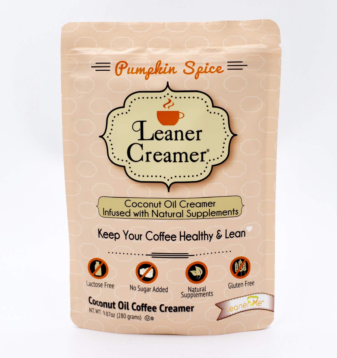 Amazon.com : Leaner Creamer Natural Coconut Oil Based Lactose Free ...