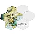Amazon.com: SMAODSGN 60 Pieces Dry Erase Hexagon Tiles Hexagon Dry ...