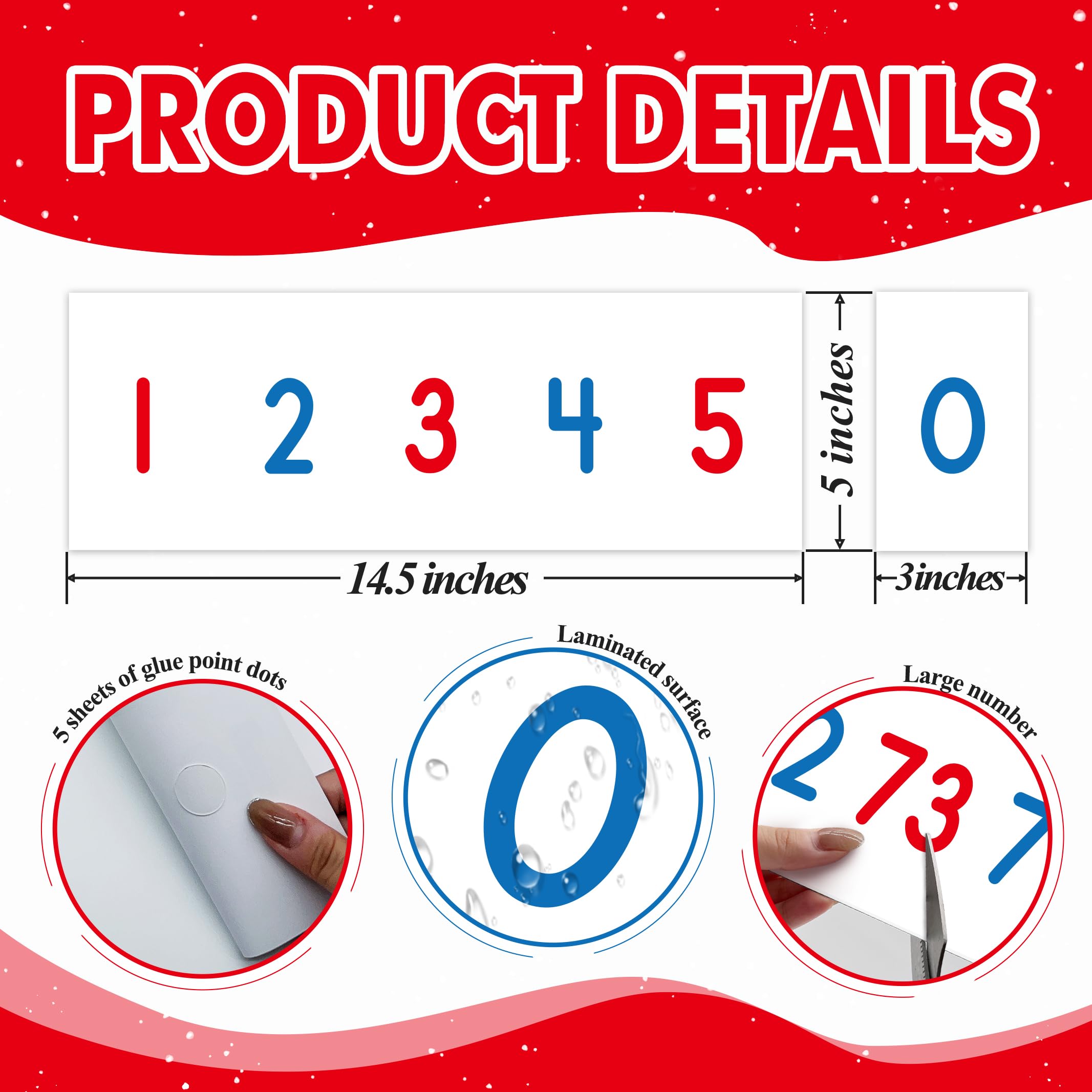 Mua 25 Pieces Number Line for Classroom Wall Number Lines Classroom ...
