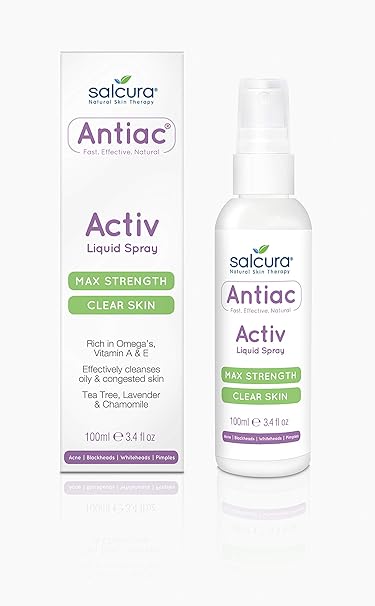 Salcura Natural Skin Therapy, Antiac Activ Liquid Spray, Suitable For ...