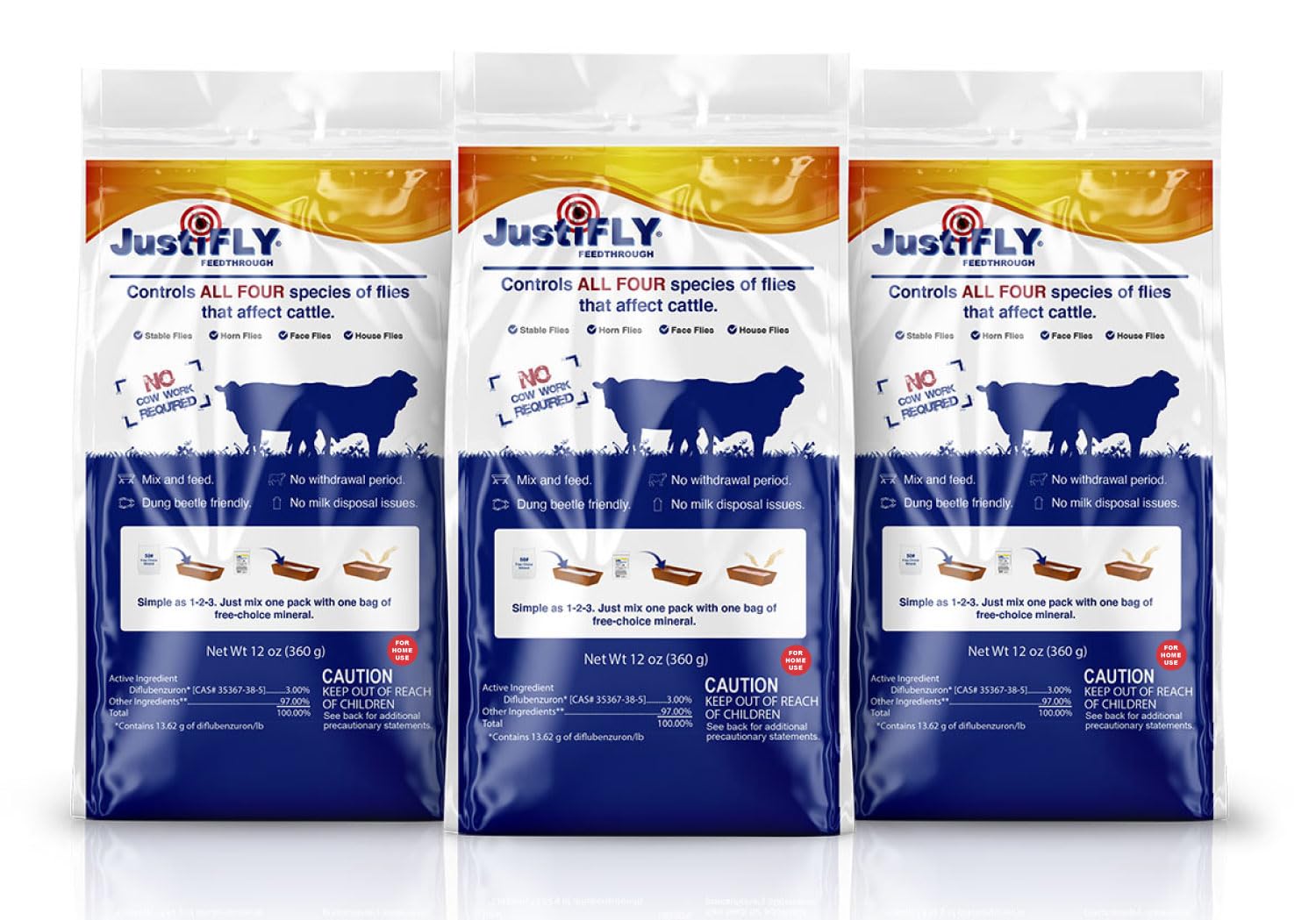 Mua Champion USA JustiFLY Feedthrough Cattle Fly Control | Non-Toxic ...