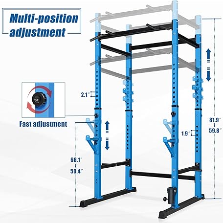 Mua Bongkim Power Rack, Rack Cage for Weight Training, Adjustable Squat ...