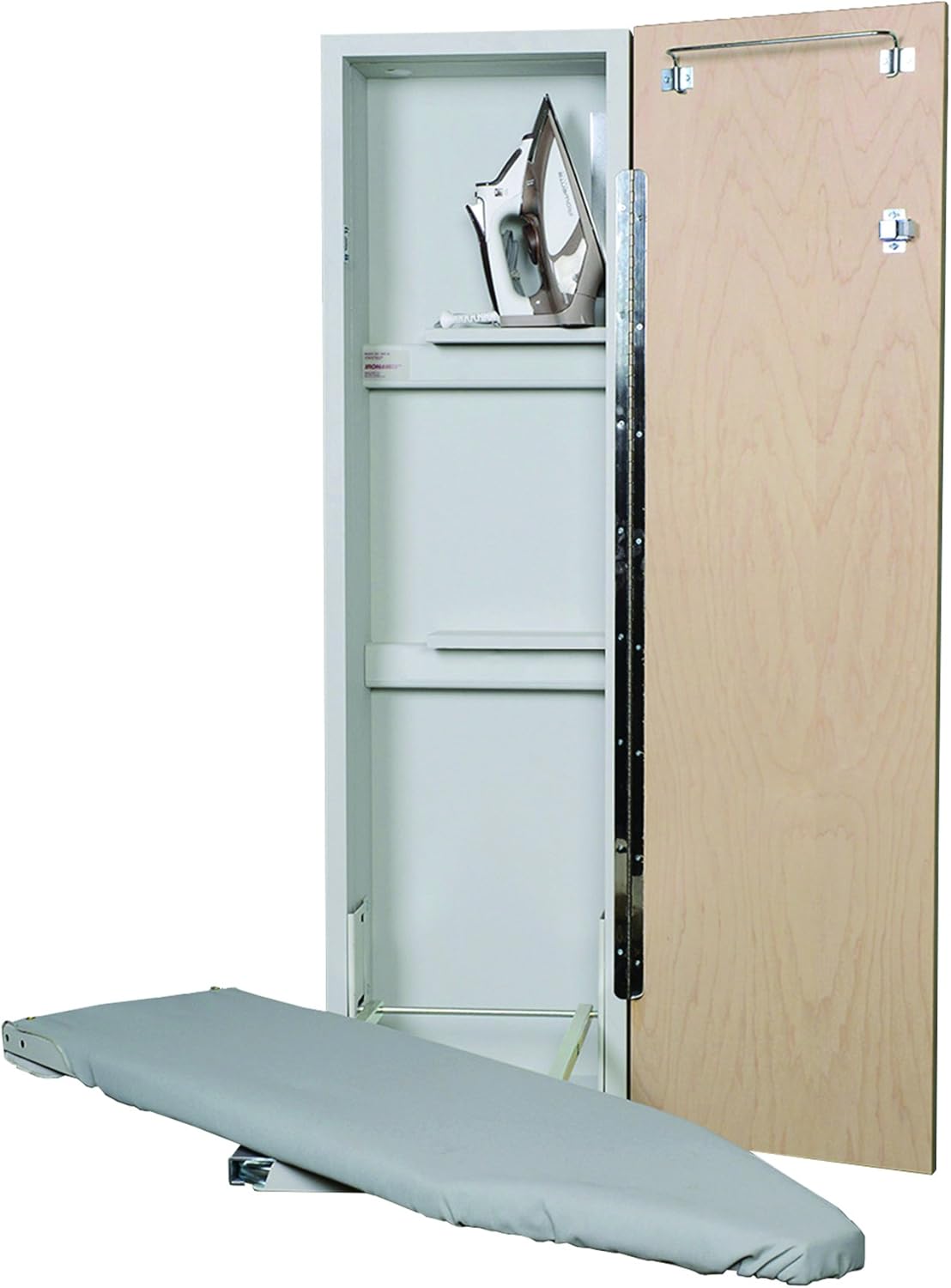 Iron-A-Way Built-In Ironing Center with 42 Inch Swiveling Ironing Board ...