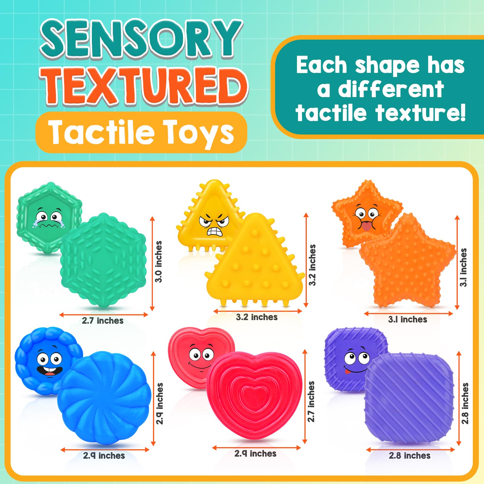 Mua SMALL FISH Sensory Toys for Kids Toddlers - Social Emotional ...