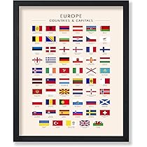 Flags Of Europe Printable