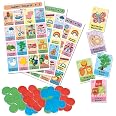 Amazon.com: More Fiesta Bilingual Bingo Game Set in English and Spanish ...