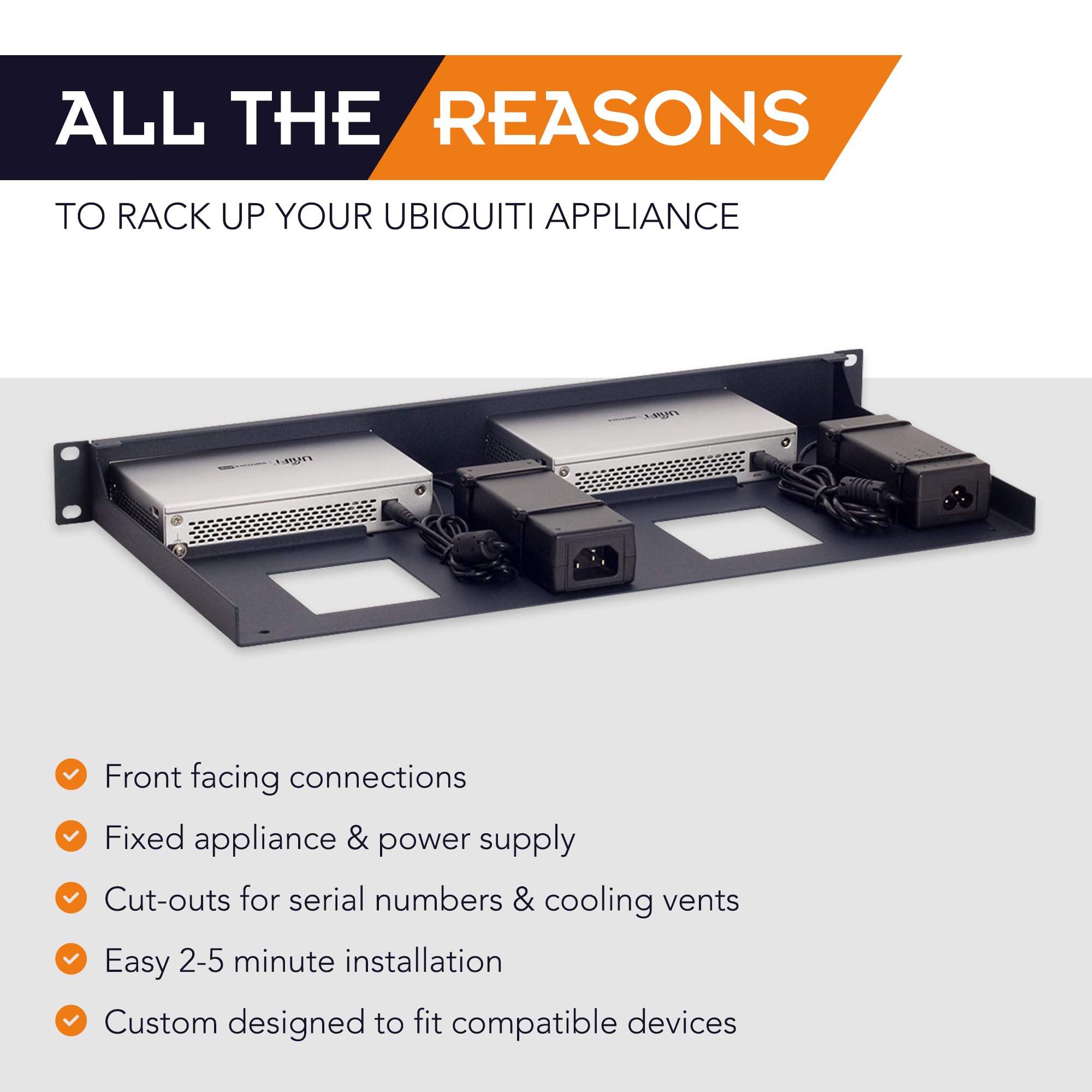 Mua R RACKMOUNT·IT | RM-UB-T1 | Rack Mounting Kit for Ubiquiti UniFi ...