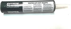 Amazon.com : Carlisle Water Cut-Off Mastic : Garden & Outdoor
