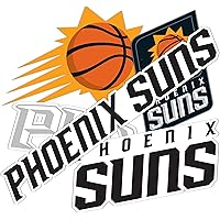 Amazon.com: Phoenix Suns NBA Officially Licensed Sticker Vinyl Decal ...