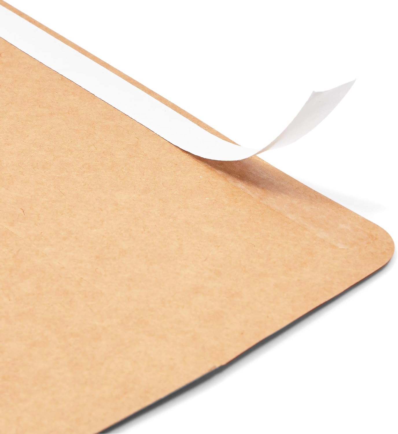 50-Piece Brown Kraft A7 Envelopes and 50-Sheet Half-Fold Greeting Card ...