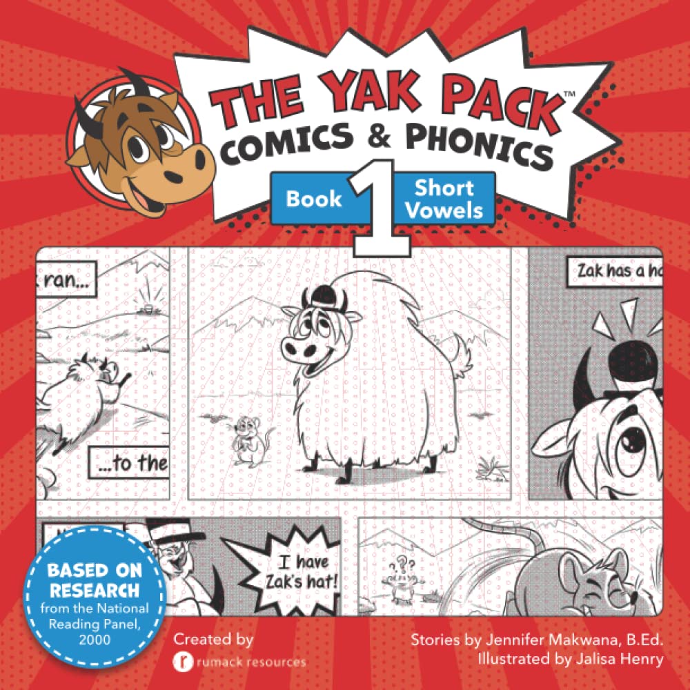 Mua The Yak Pack: Comics & Phonics: Book 1: Learn to read decodable ...
